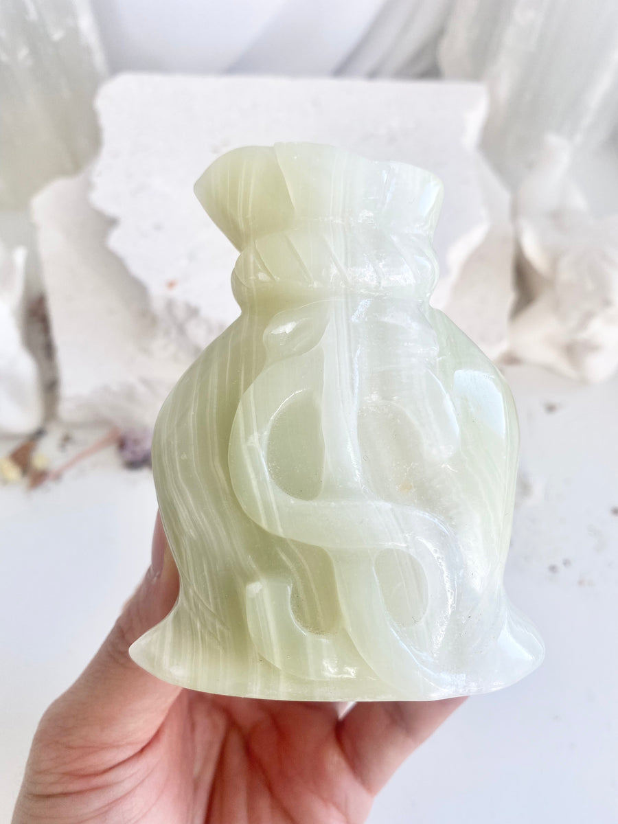 Afghanistan Jade Pouch #2 – GURU CRYSTALS