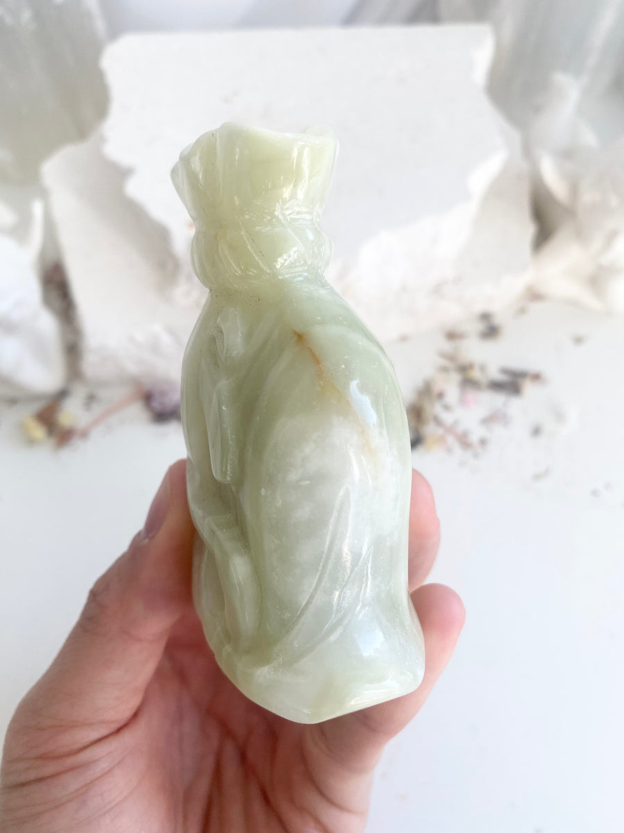 Afghanistan Jade Pouch #1 – GURU CRYSTALS