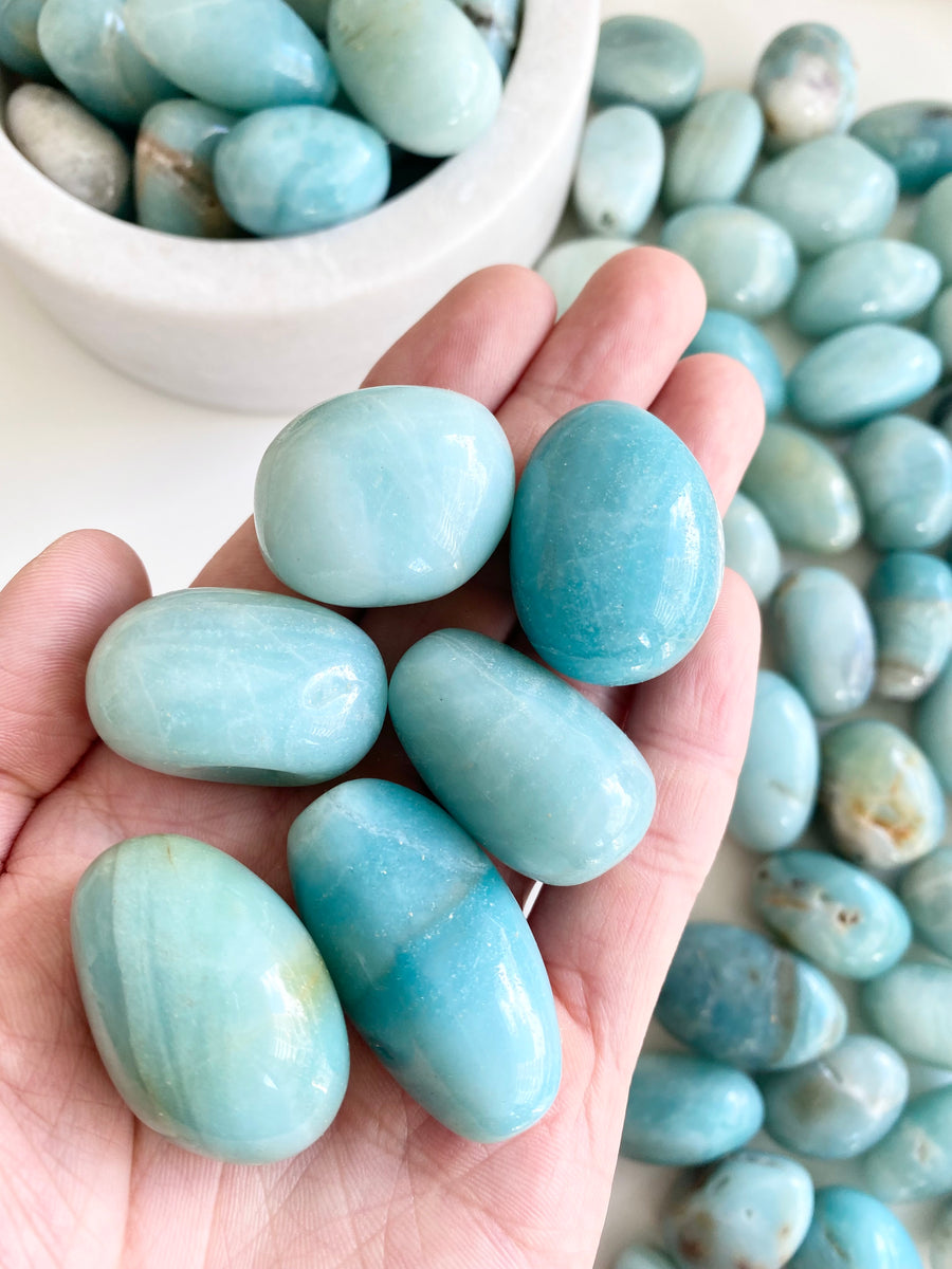 Azumar Tumbled – GURU CRYSTALS